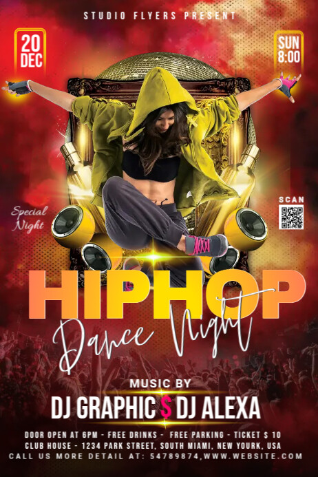 Party Flyers Template | PosterMyWall