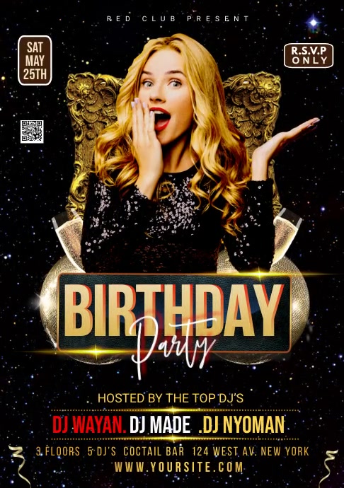 Party Flyers Template | PosterMyWall