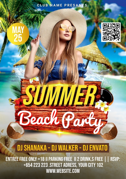 Party Flyers Template | PosterMyWall