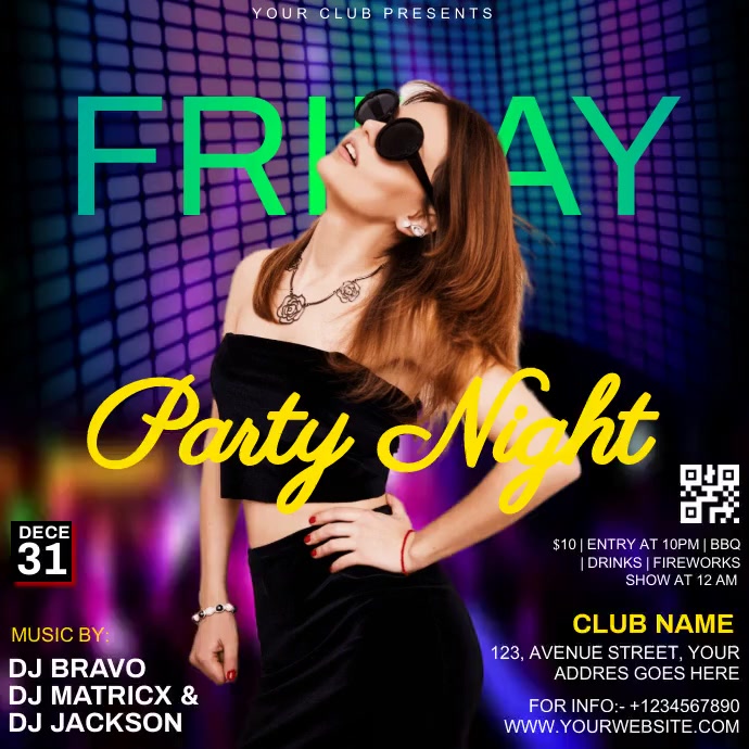 Party Flyers Template | PosterMyWall