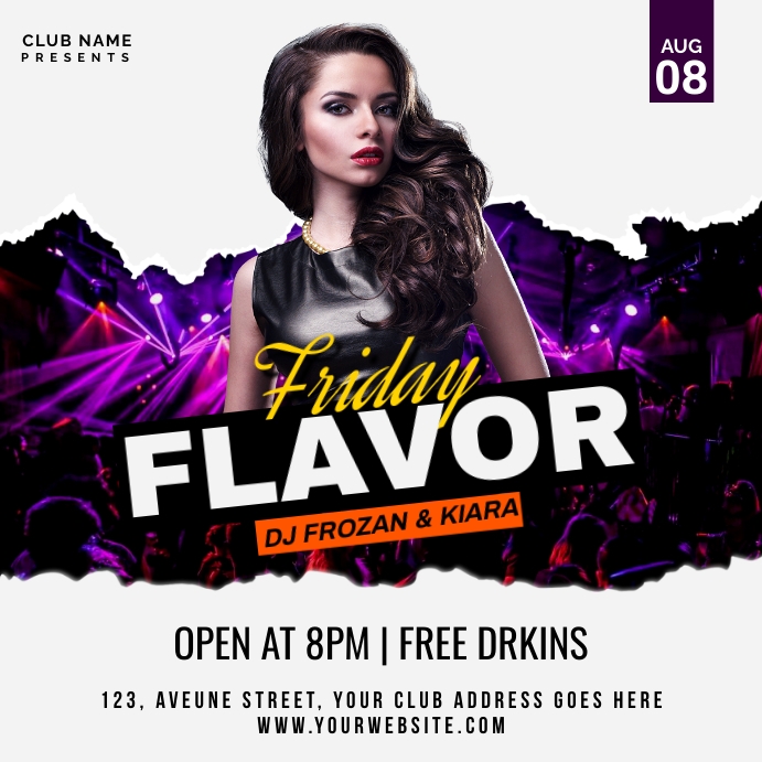 Party Flyers Template | PosterMyWall