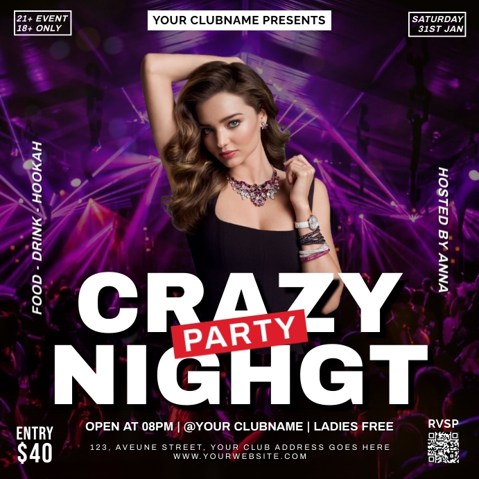 Party Flyers Template | PosterMyWall