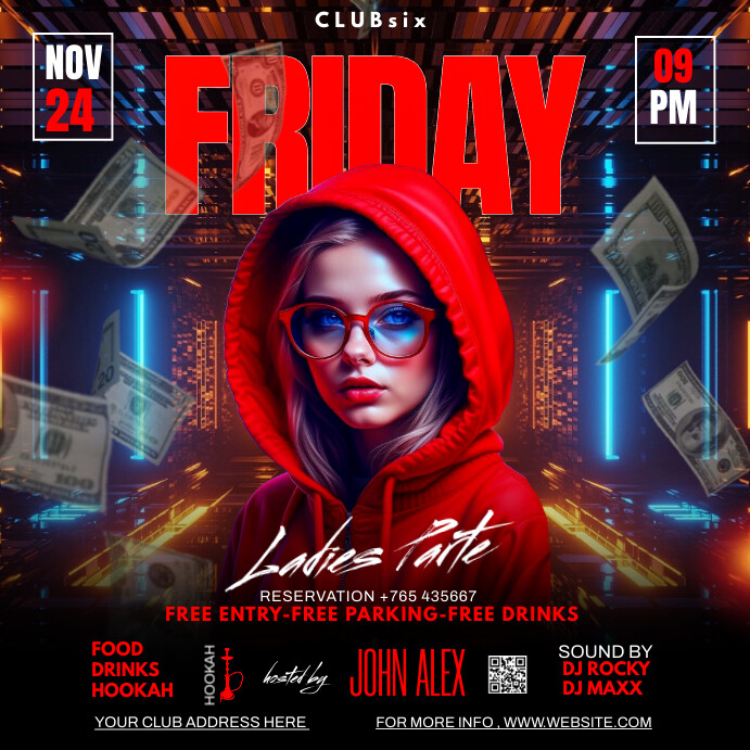 Party flyers Template | PosterMyWall