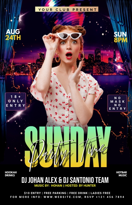 Party Flyers Template | PosterMyWall
