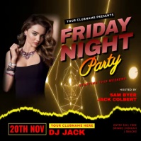 FRIDAY PARTY Template | PosterMyWall