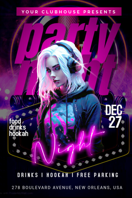 PARTY FLYERS Template | PosterMyWall