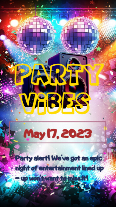 Party frenzy Template | PosterMyWall