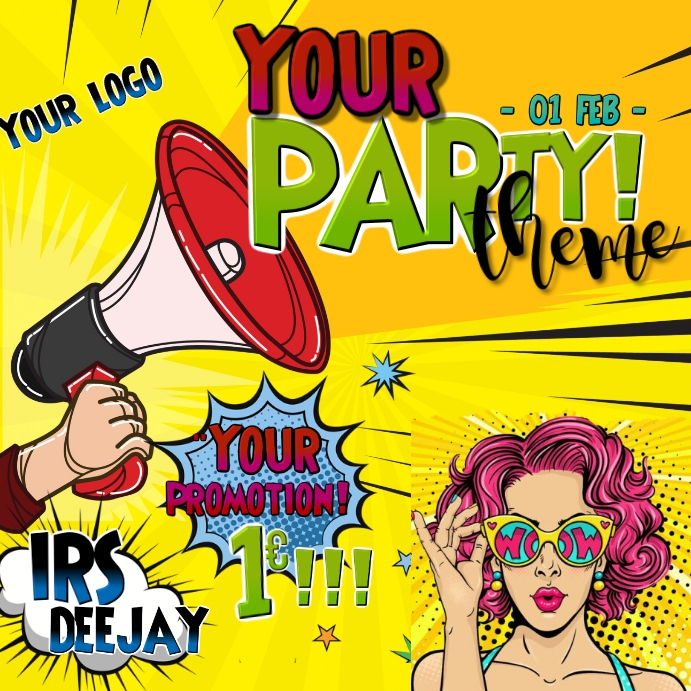 Party Fun Template | PosterMyWall