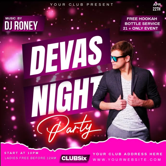 party graphics, Template | PosterMyWall