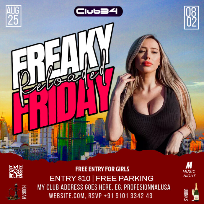 Copy of party graphics, | PosterMyWall