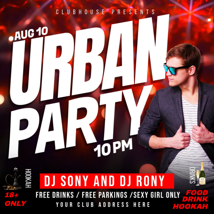 party graphics Template | PosterMyWall