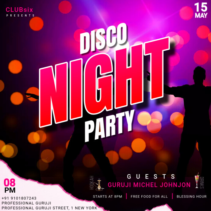 Copy of party graphics | PosterMyWall