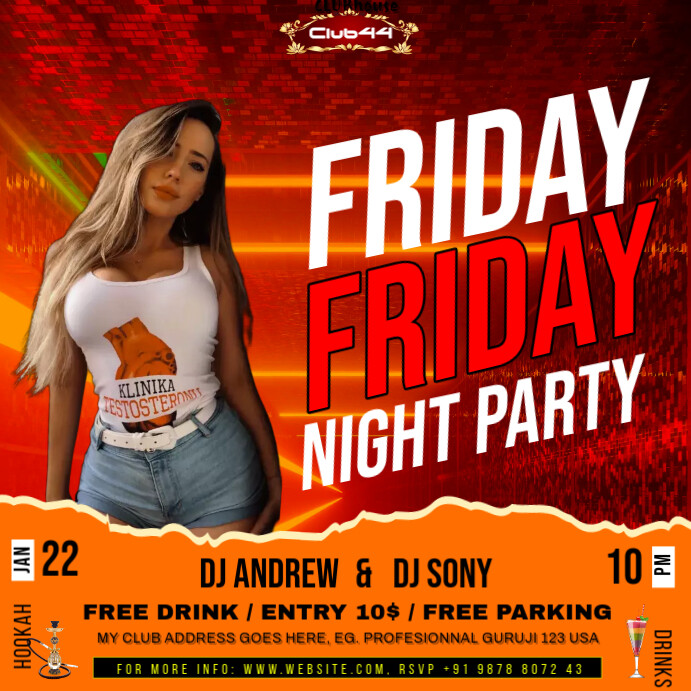 party graphics Template | PosterMyWall