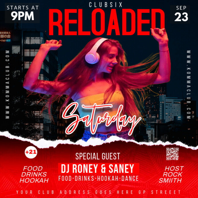 party graphics Template | PosterMyWall