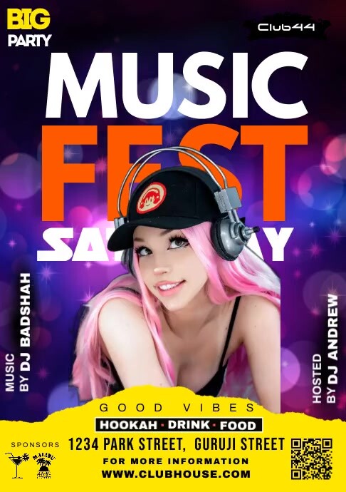 party graphics Template | PosterMyWall