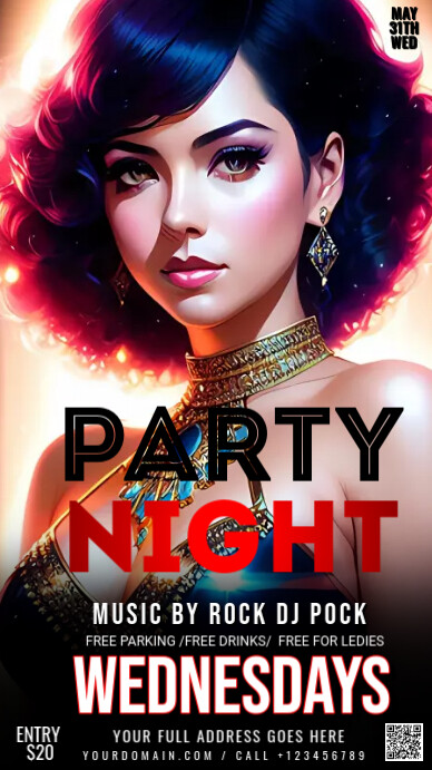 party graphics Templat | PosterMyWall