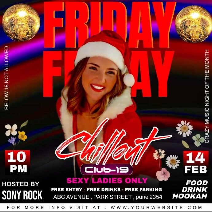 Plantilla de party graphics | PosterMyWall