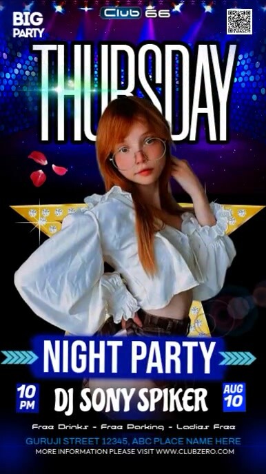 Modèle party graphics | PosterMyWall