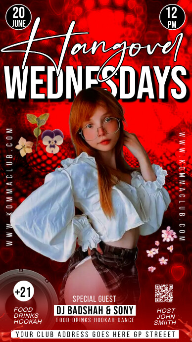 Modèle party graphics | PosterMyWall