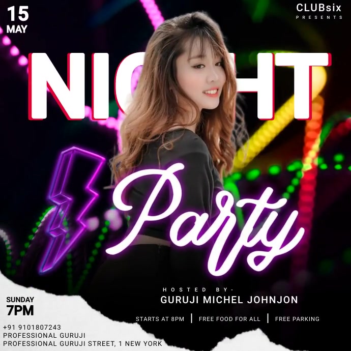 party graphics Template | PosterMyWall