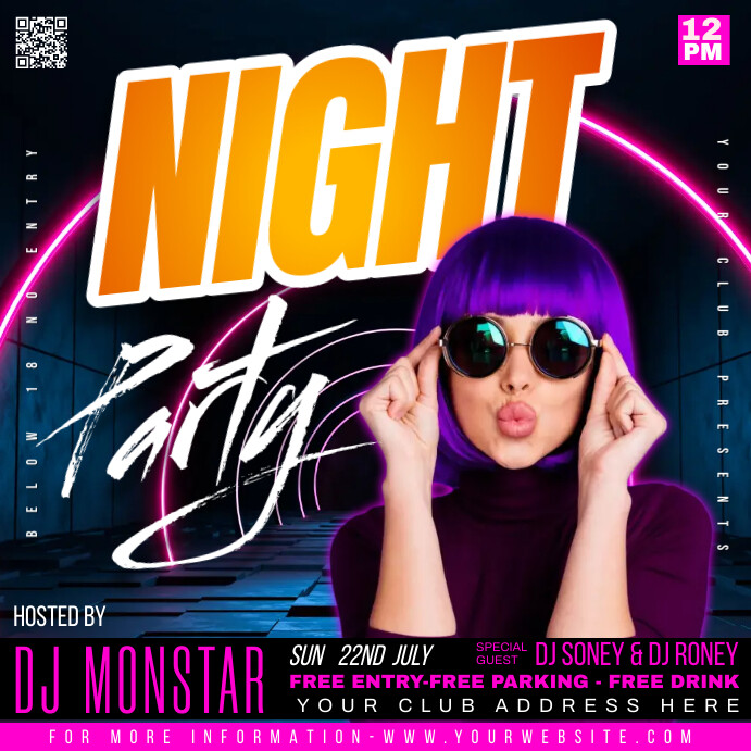 party graphics Template | PosterMyWall