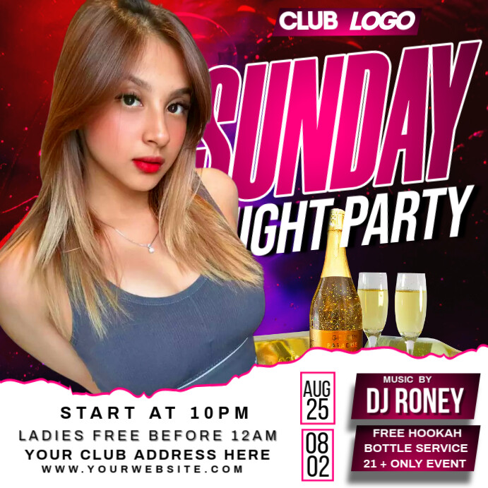 Modèle party graphics | PosterMyWall