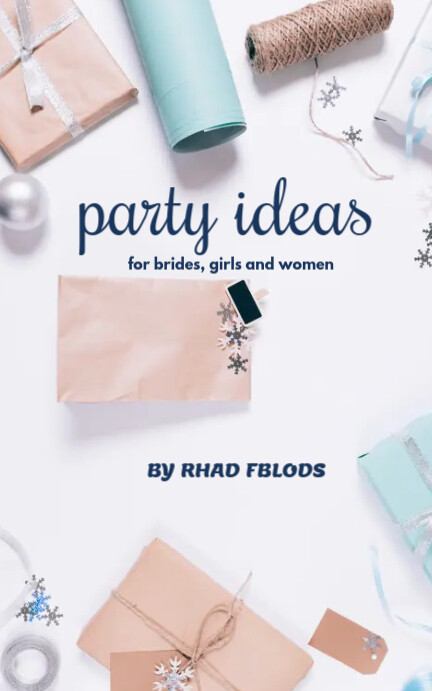 Party Ideas Book Covers Template | PosterMyWall