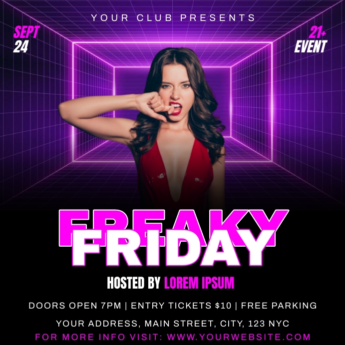 PARTY INSTA Template | PosterMyWall