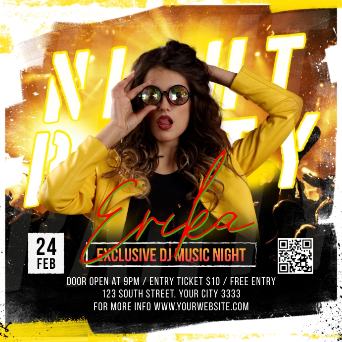 PARTY INSTA Template | PosterMyWall