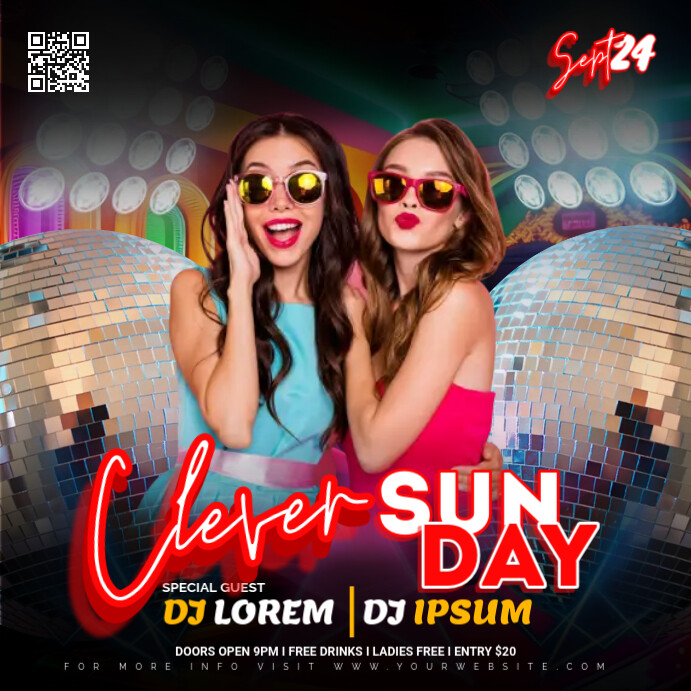 PARTY INSTA. KC Template | PosterMyWall