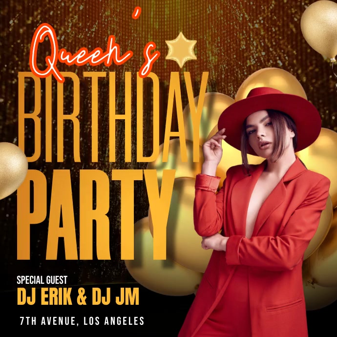 PARTY INSTA. KC Template | PosterMyWall