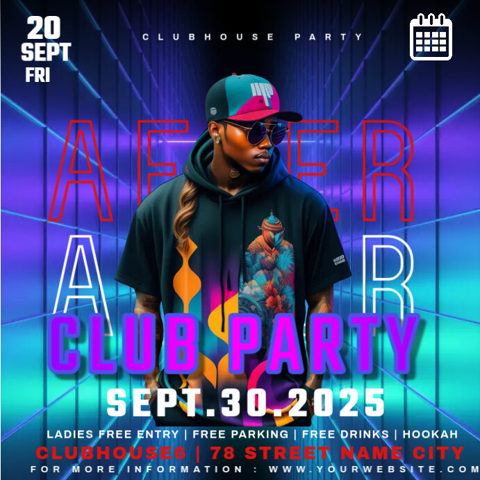 PARTY INSTA.C Template | PosterMyWall