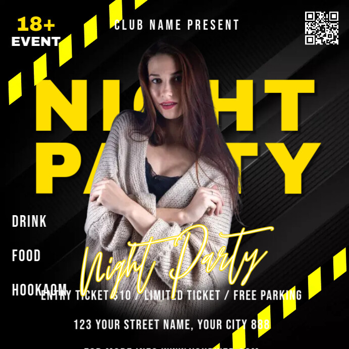 PARTY INSTA.CARLA Template | PosterMyWall