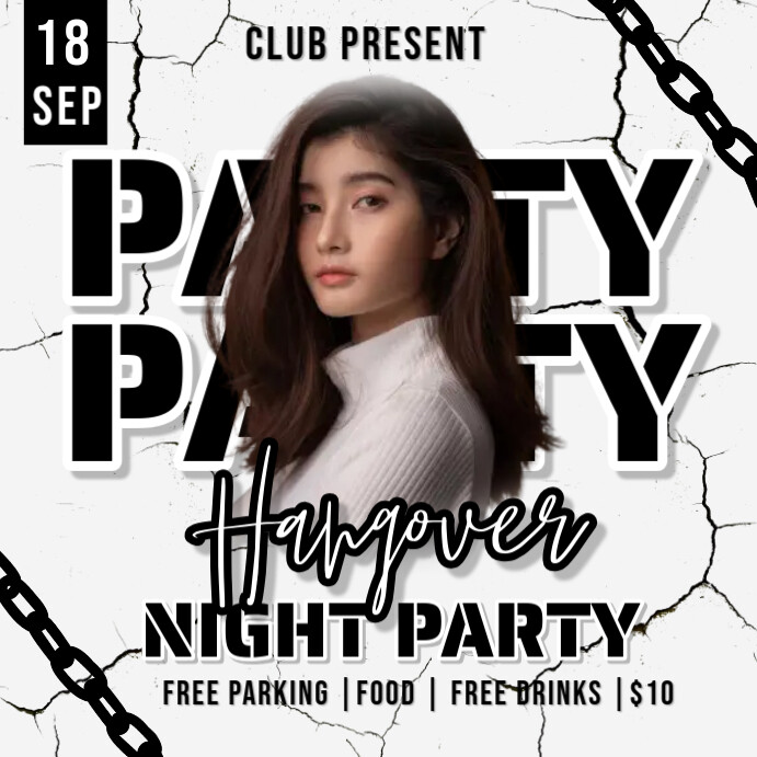 PARTY INSTA.CARLA Template | PosterMyWall