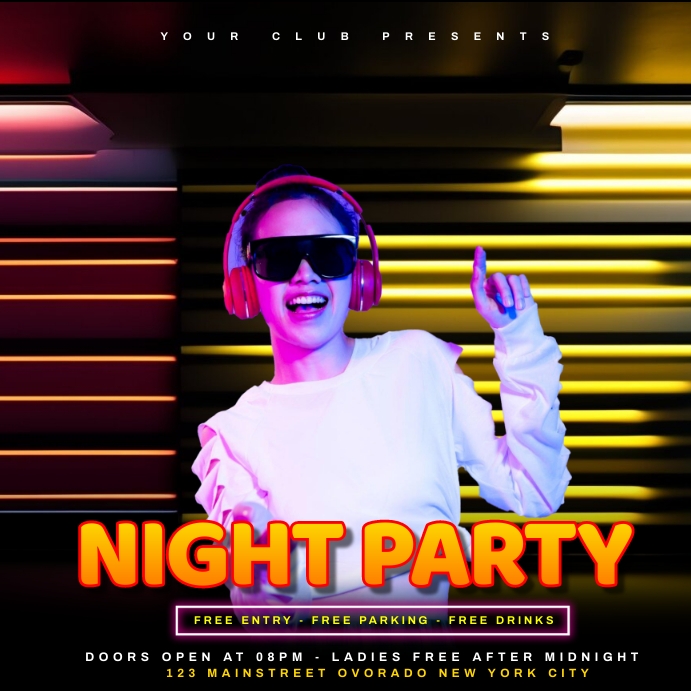 PARTY INSTA.E Template | PosterMyWall