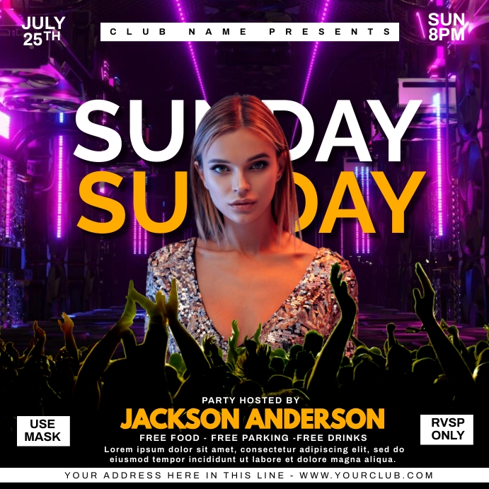 PARTY INSTA.E Template | PosterMyWall