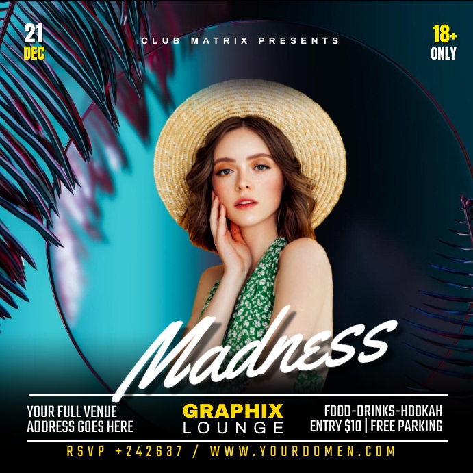 PARTY INSTA.E Template | PosterMyWall