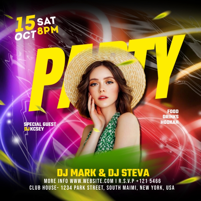 PARTY INSTA.E Template | PosterMyWall