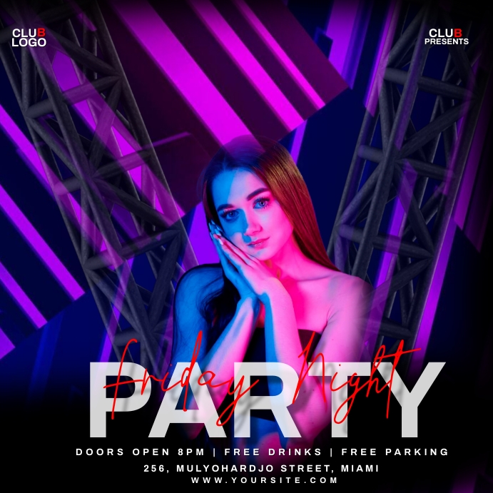 PARTY INSTA.E Template | PosterMyWall