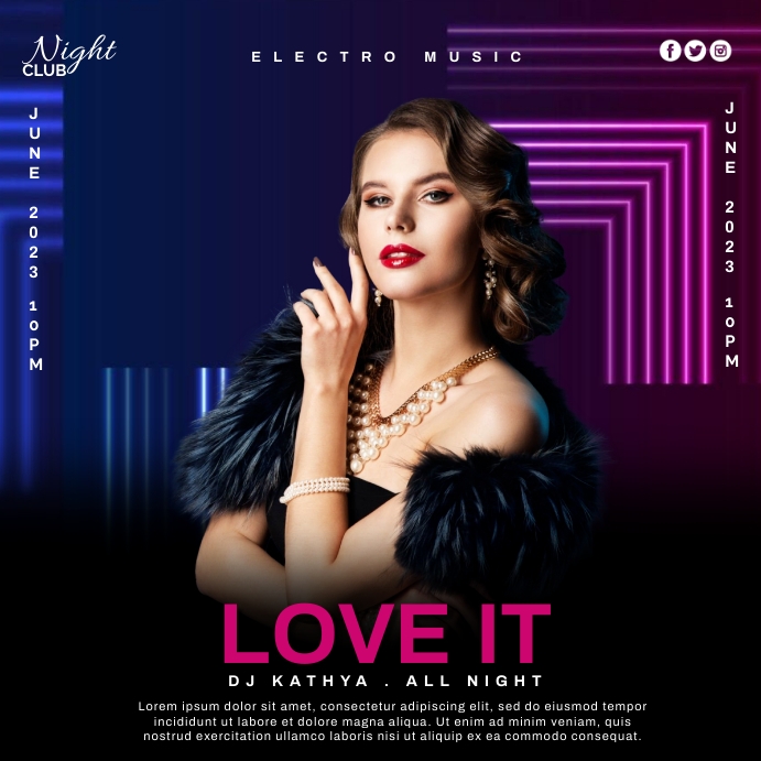 Copy of PARTY INSTA.E | PosterMyWall