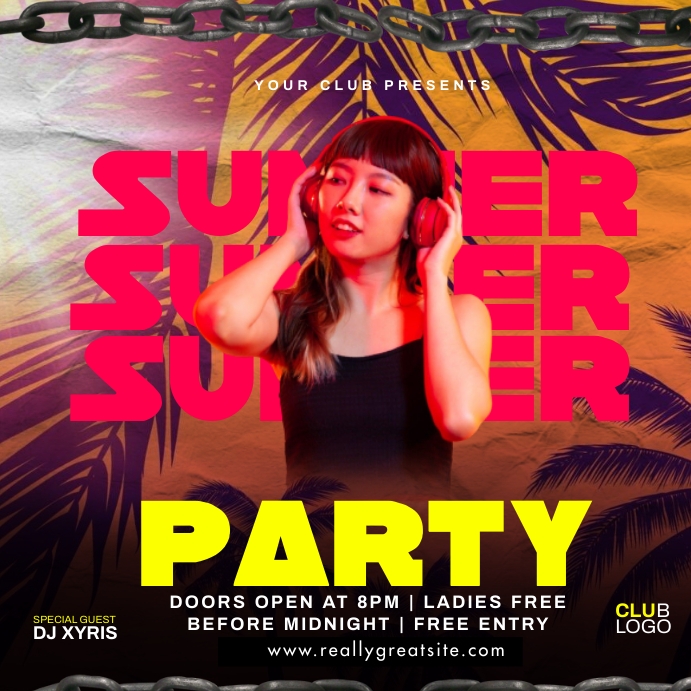 PARTY INSTA.E Template | PosterMyWall