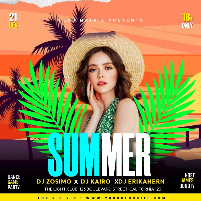 PARTY INSTA.E Template | PosterMyWall