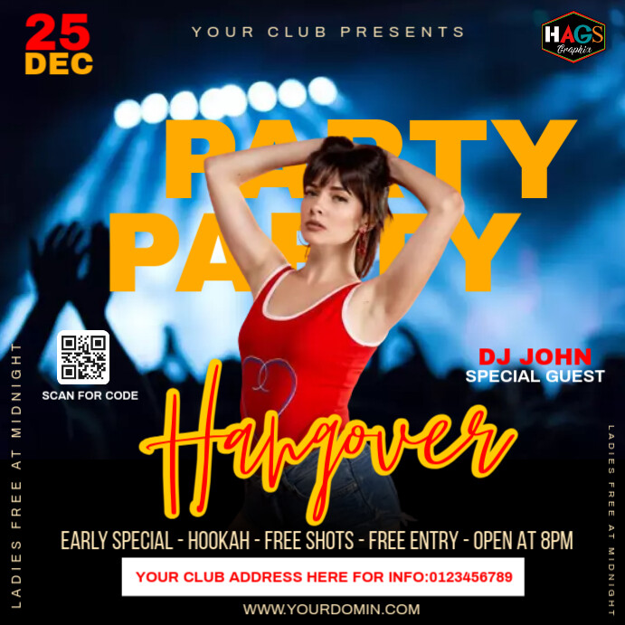 PARTY INSTA.E Template | PosterMyWall