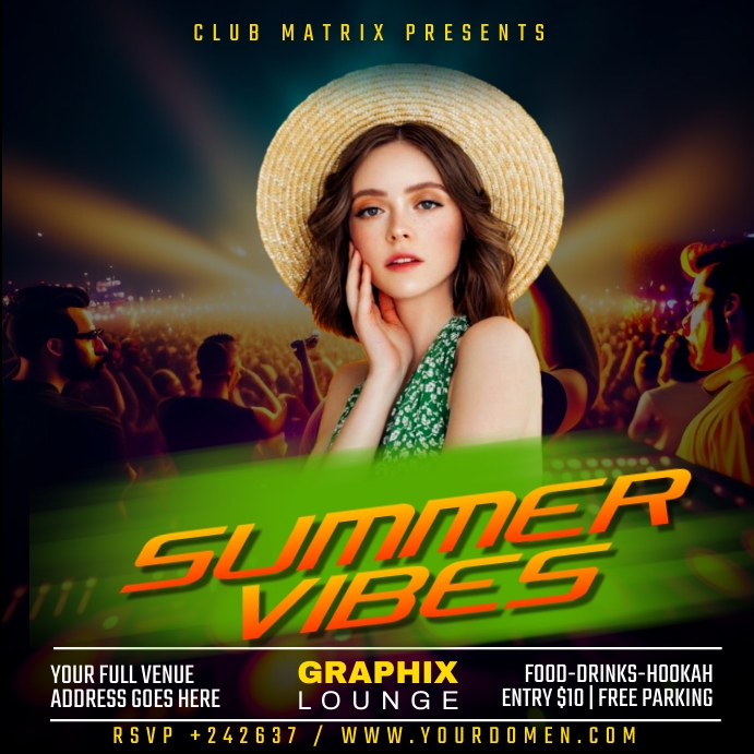 PARTY INSTA.E Template | PosterMyWall