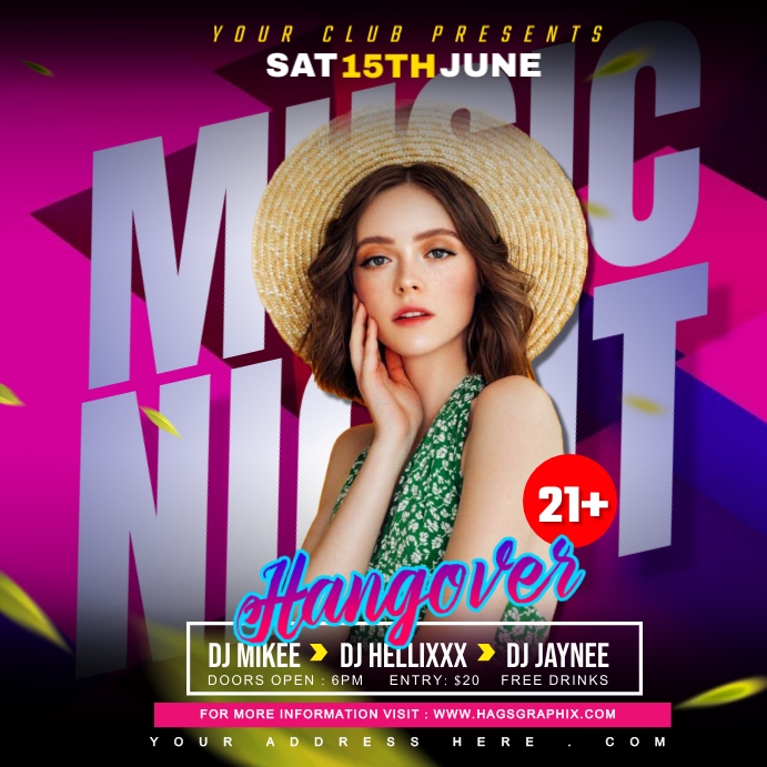 PARTY INSTA.E Template | PosterMyWall