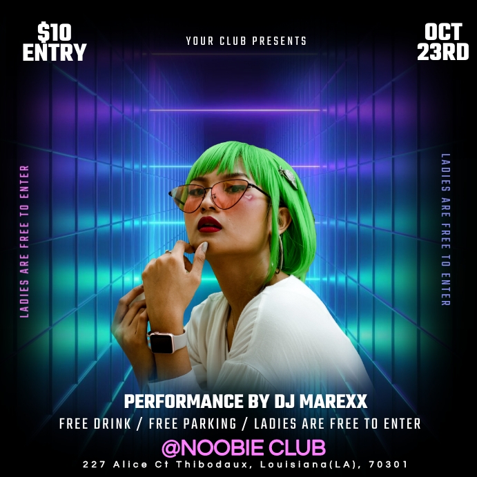 PARTY INSTA.E Template | PosterMyWall