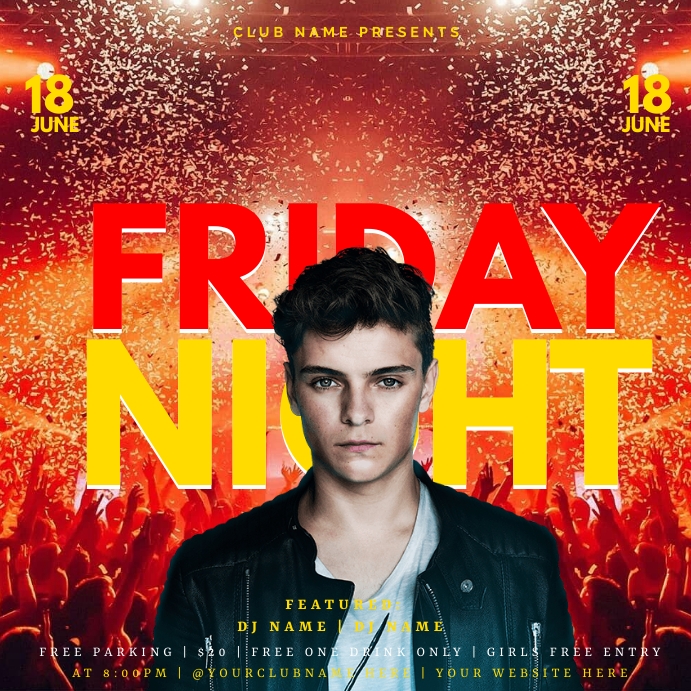 PARTY INSTA.E Template | PosterMyWall