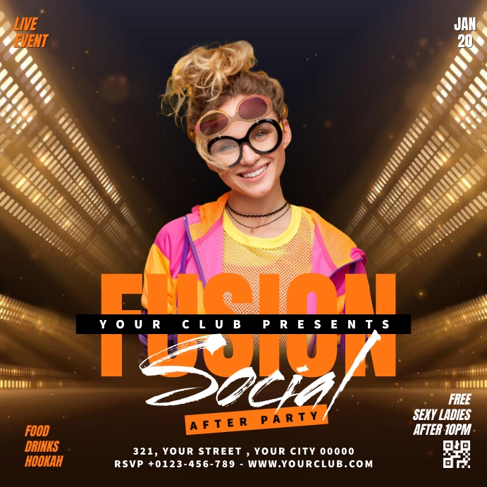 PARTY INSTA.KC Template | PosterMyWall