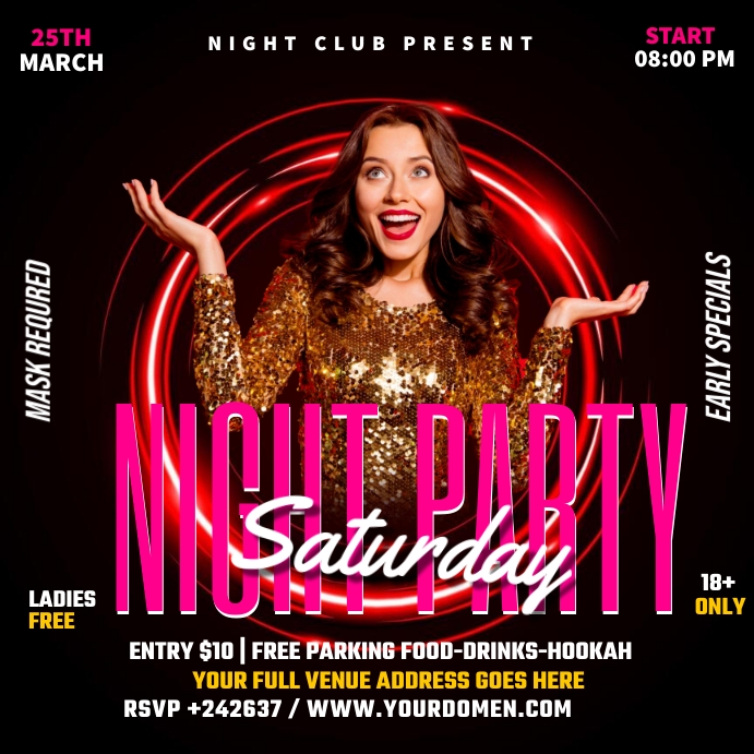 PARTY INSTA.KC Template | PosterMyWall