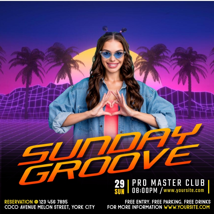 PARTY INSTA.KC Template | PosterMyWall